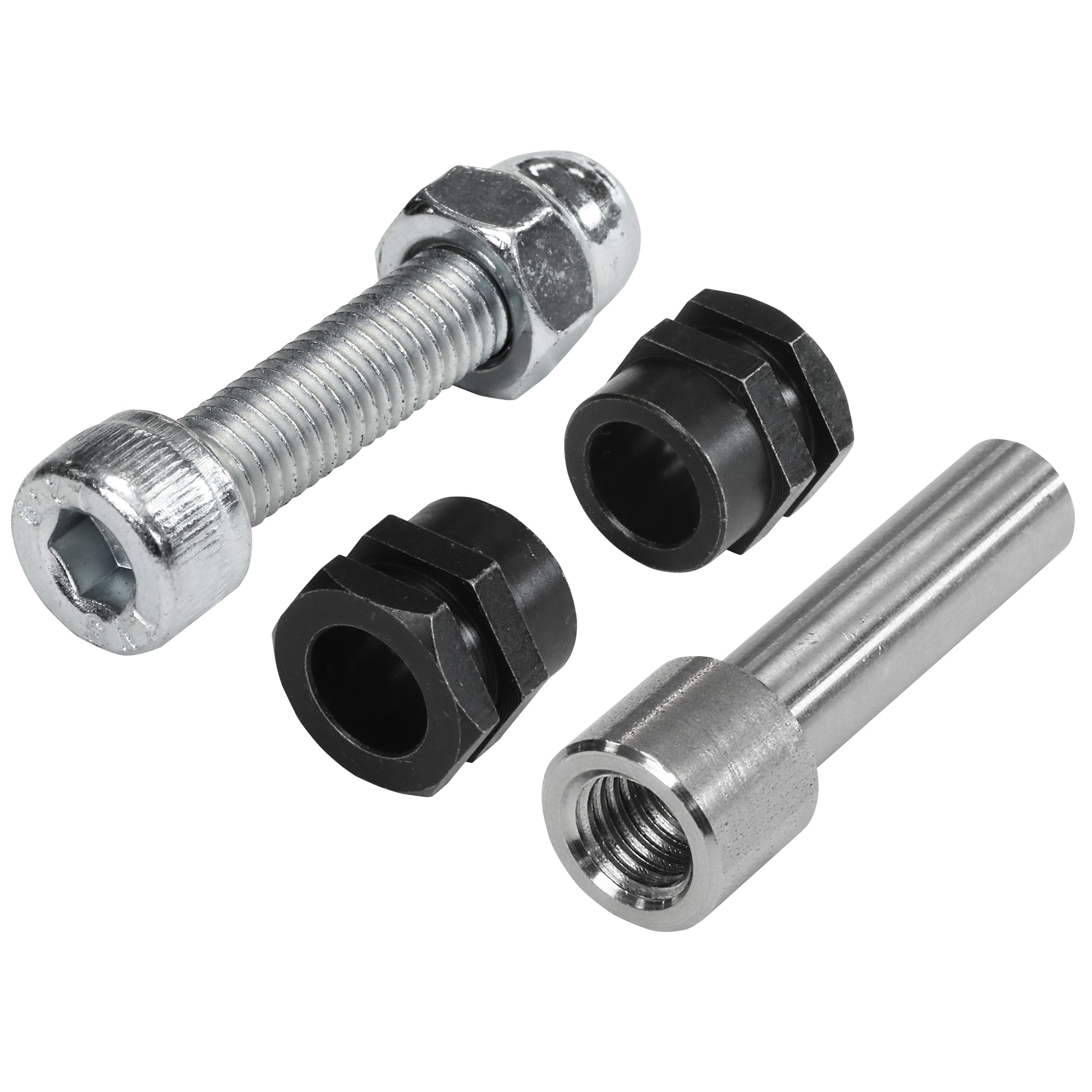 Set of 2 Split-Mould Clamping Bushes with Alignment Pin, Cap Screw and ...