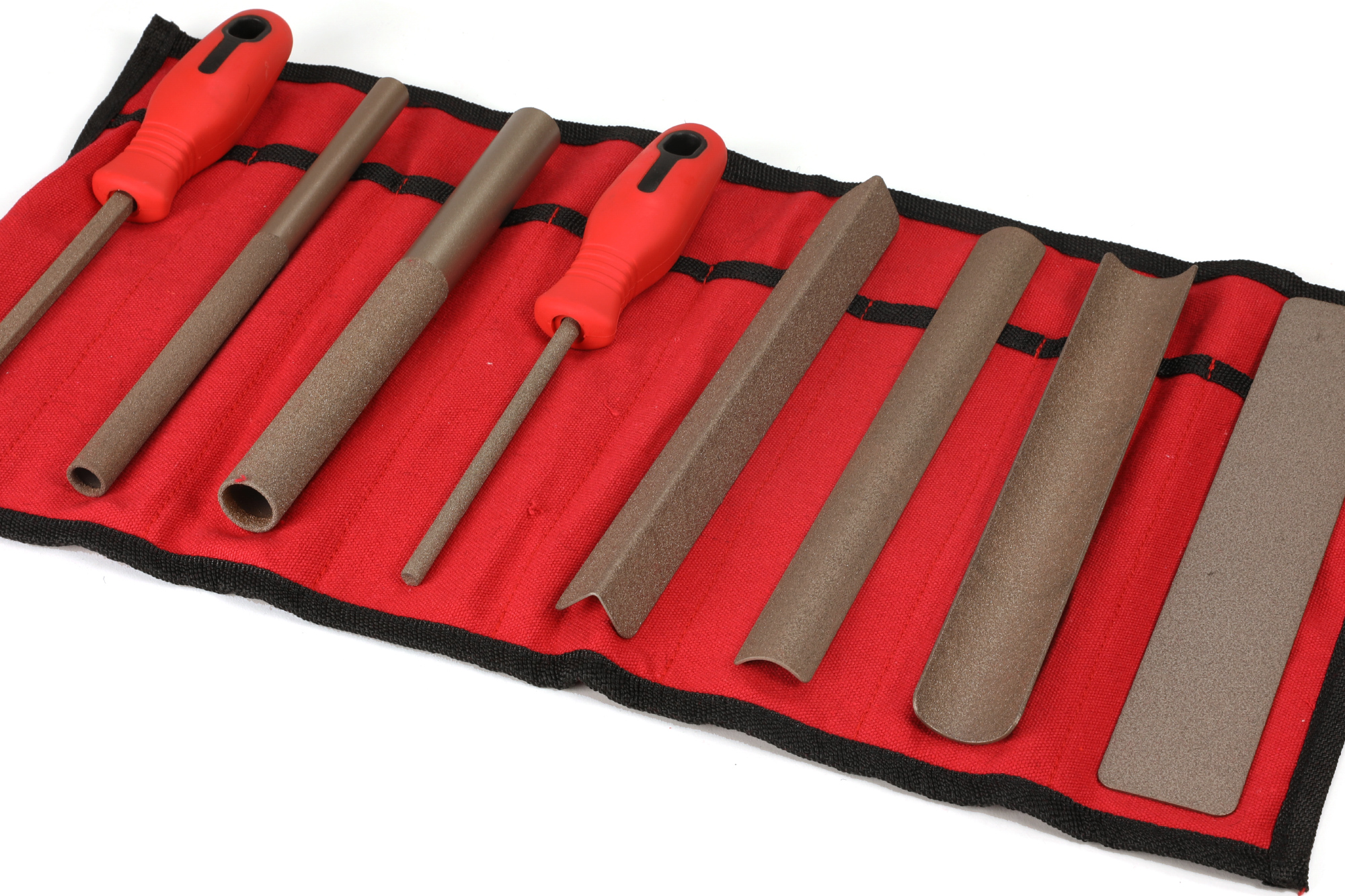 Perma-Grit Set of 8 Hand Tools in a Wallet - Easy Composites Europe