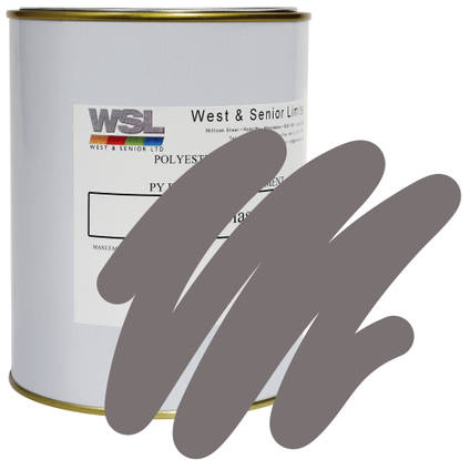 Dust Grey Polyester Pigment Paste - Easy Composites