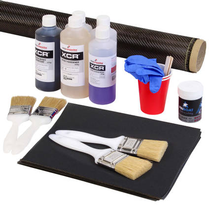 XCR Carbon Fibre Skinning Starter Kit - Easy Composites